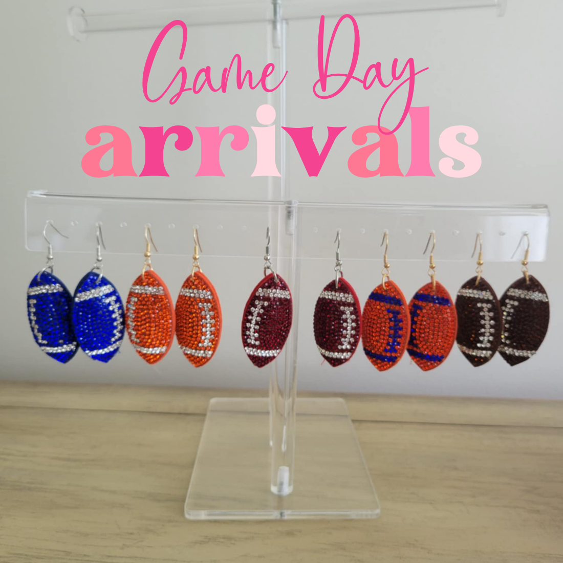 🏈💎 Game Day Glam: Sparkle in Your Team Colors | game day and more ...